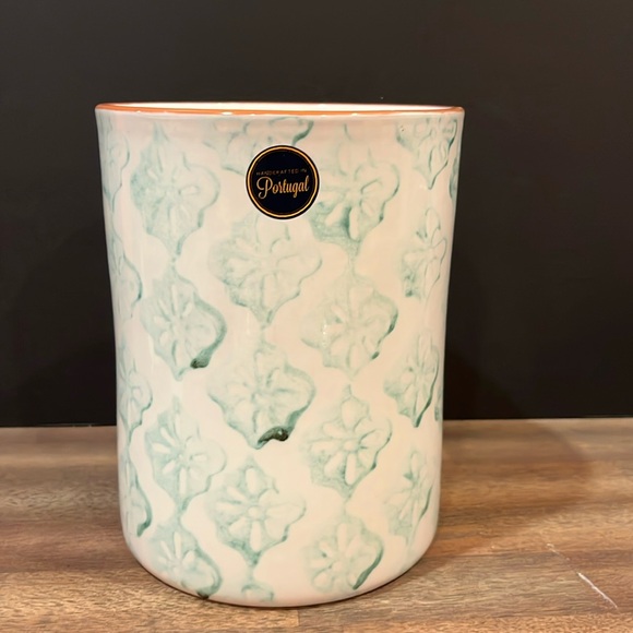 Home Essentials | Kitchen | Home Essentials Turquoise And Cream Utensil ...